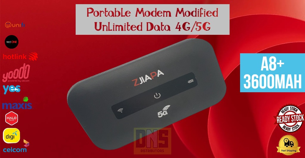 A8+ Portable Modem MF680 Pocket 4G LTE/5G Wifi UNLIMITED Data Modified ...