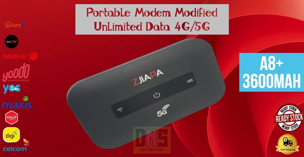 A8+ Portable Modem MF680 Pocket 4G LTE/5G Wifi UNLIMITED Data Modified ...