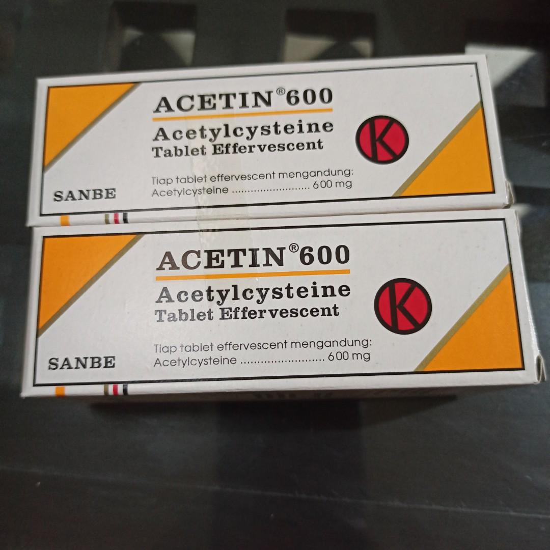 Acetin acetylcysteine (kelebihan nebus obat), Kesehatan & Kecantikan ...