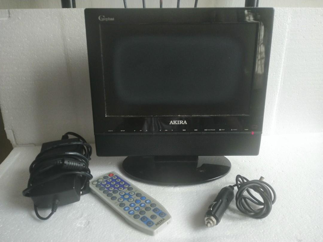 Akira 10inch TV/DVD/CD/USB Player, TV & Home Appliances, TV ...