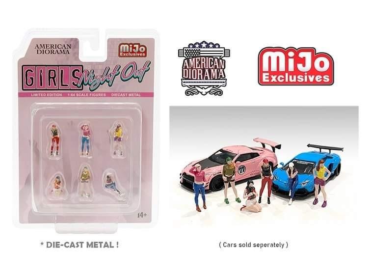 AMERICAN DIORAMA X MIJO EXCLUSIVE 1/64 FIGURES SET 1, Hobbies & Toys ...