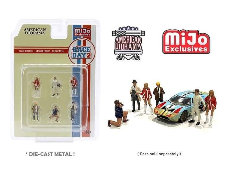 AMERICAN DIORAMA X MIJO EXCLUSIVE 1/64 FIGURES SET 1, Hobbies & Toys ...