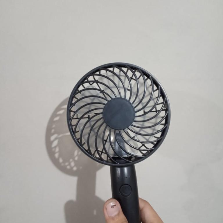 ANKO RECHARCHABLE HANDLED FAN 10CM, Furniture & Home Living, Lighting ...