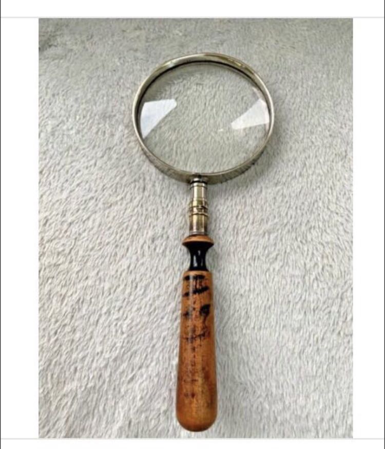 Antique English Victorian Magnifying Glass Circa 1880, Hobbies & Toys ...