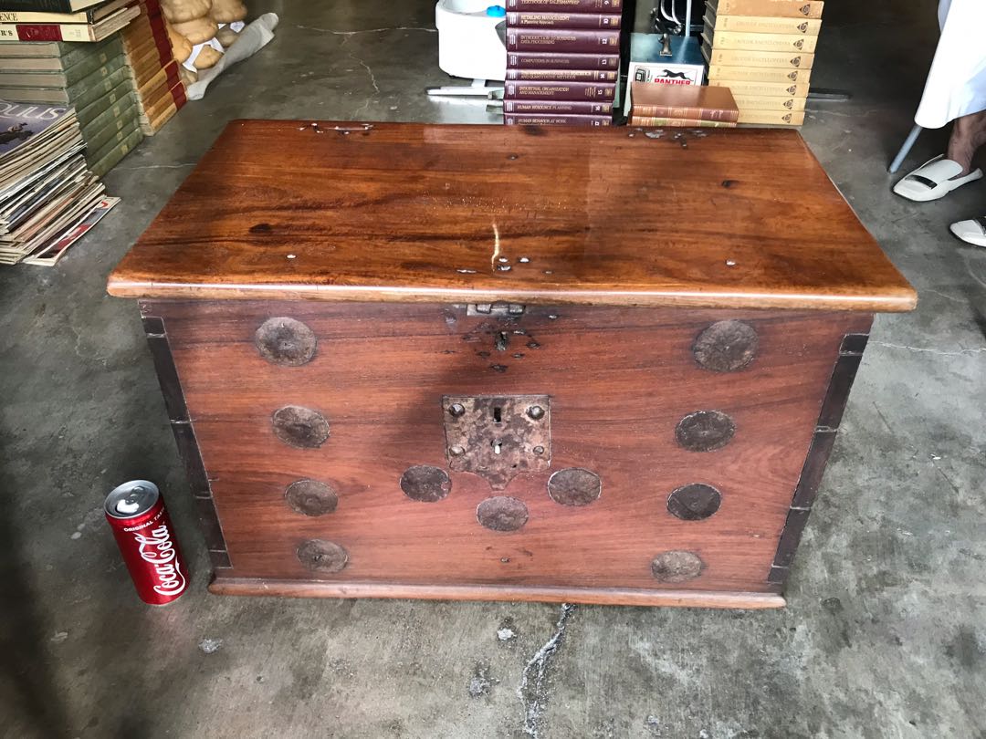 Antique Narra Baul Chest, Furniture & Home Living, Furniture, Other ...