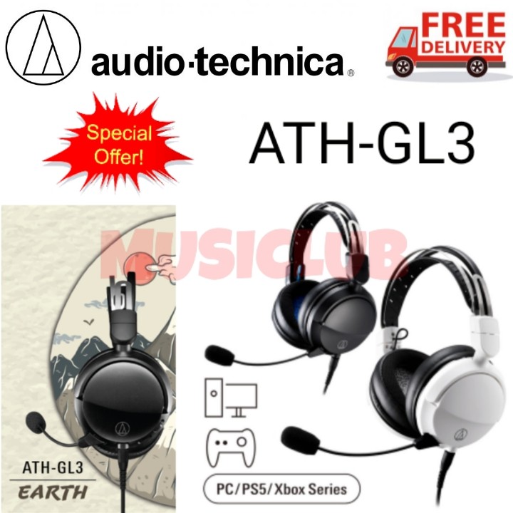 Audio-Technica Ath-GL3, Audio, Headphones & Headsets on Carousell