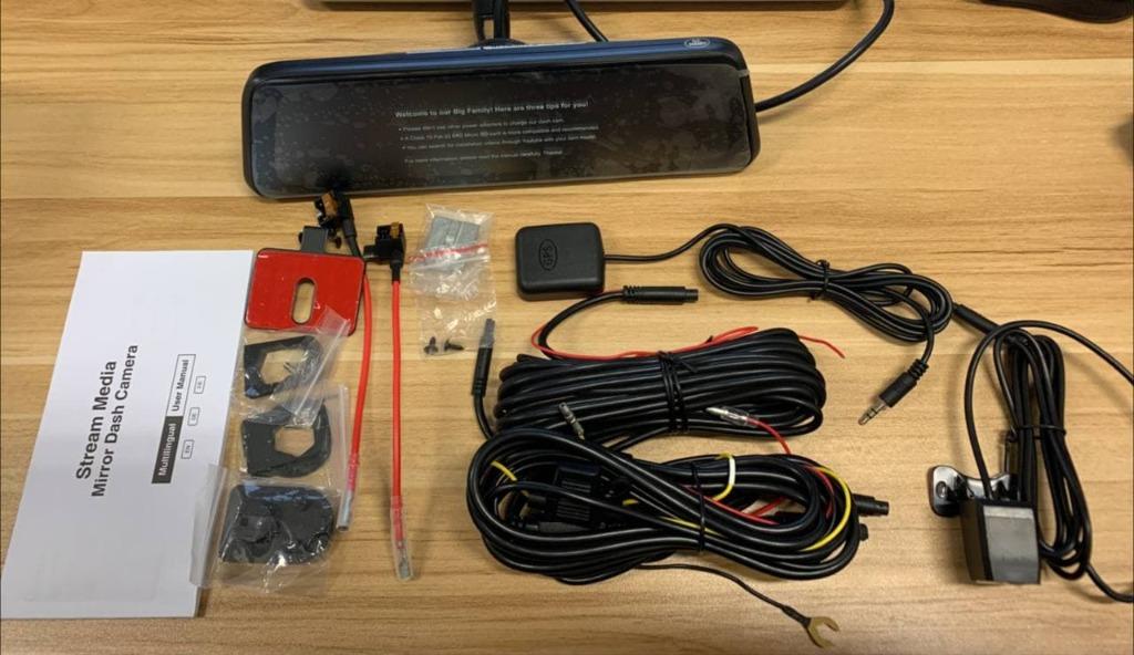 AUTO-VOX V5PRO OEM Look Rear View Mirror Camera with Neat Wiring, No ...