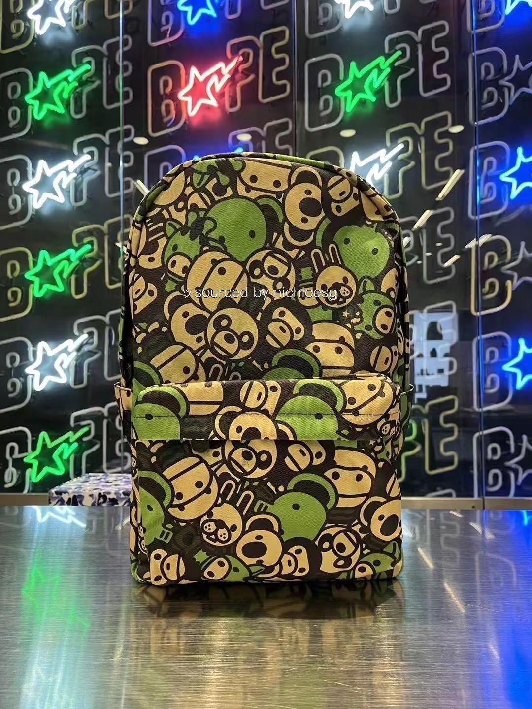 BAPE BABY MILO BACKPACK (BMS), Men's Fashion, Bags, Backpacks on Carousell