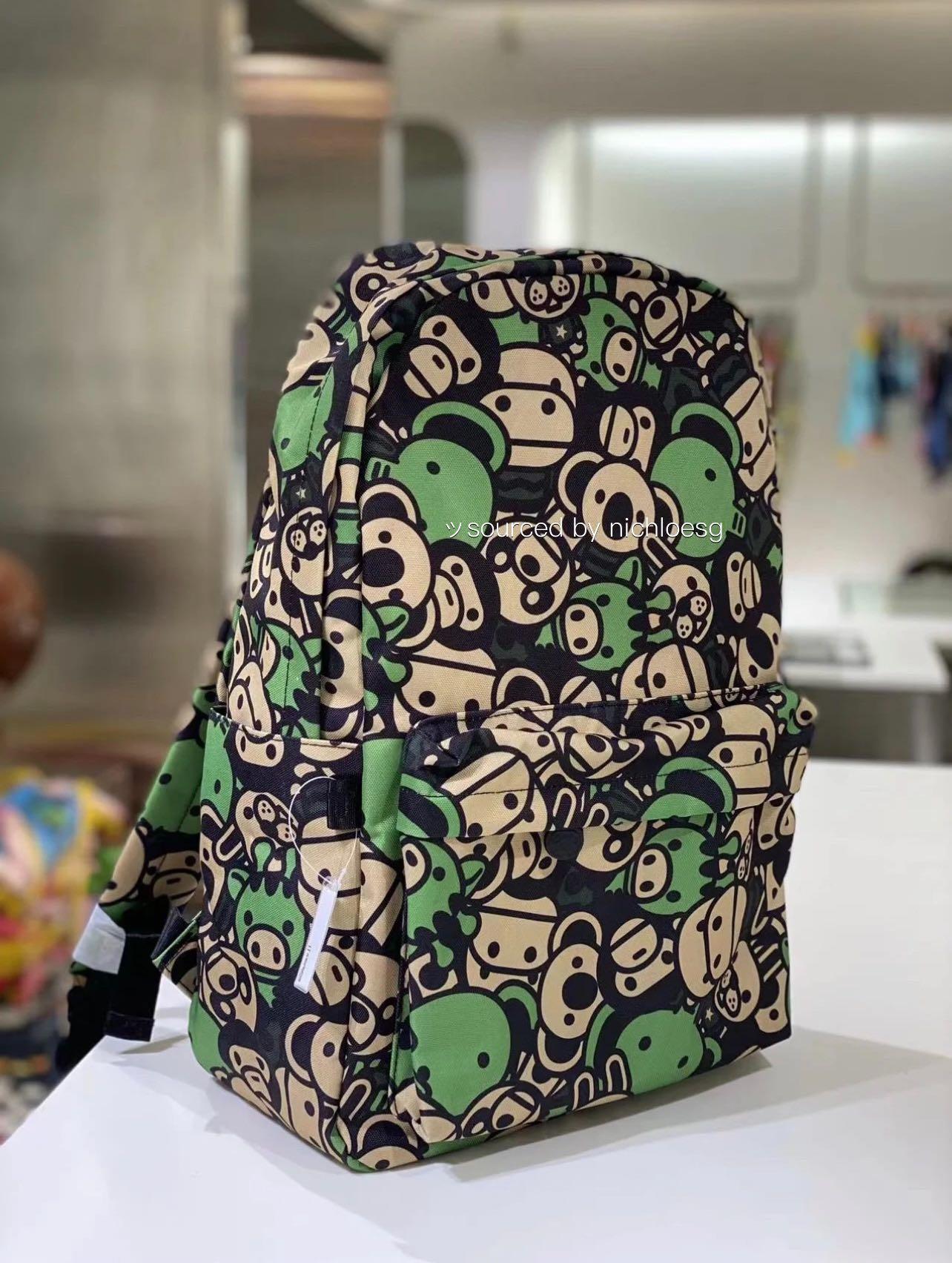 BAPE BABY MILO BACKPACK (BMS), Men's Fashion, Bags, Backpacks on Carousell