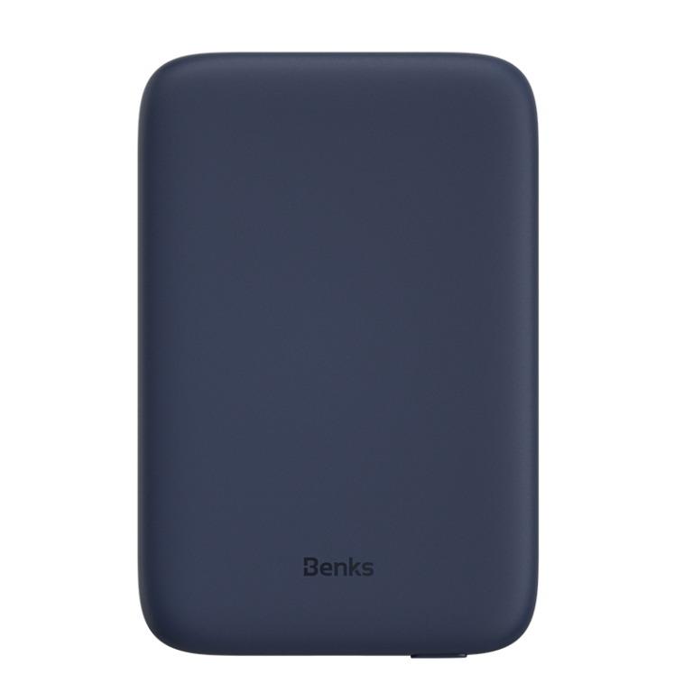 [Benks] 5000mAh Wireless MagSafe Portable Power Bank and Charger with Type-C PD 18W Magnetic For ...