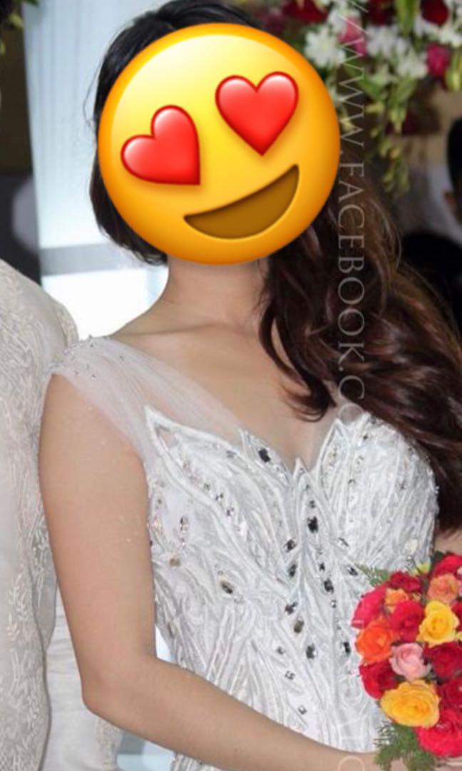 Bridal gown by Edward Teng Collections, Women's Fashion, Dresses & Sets ...
