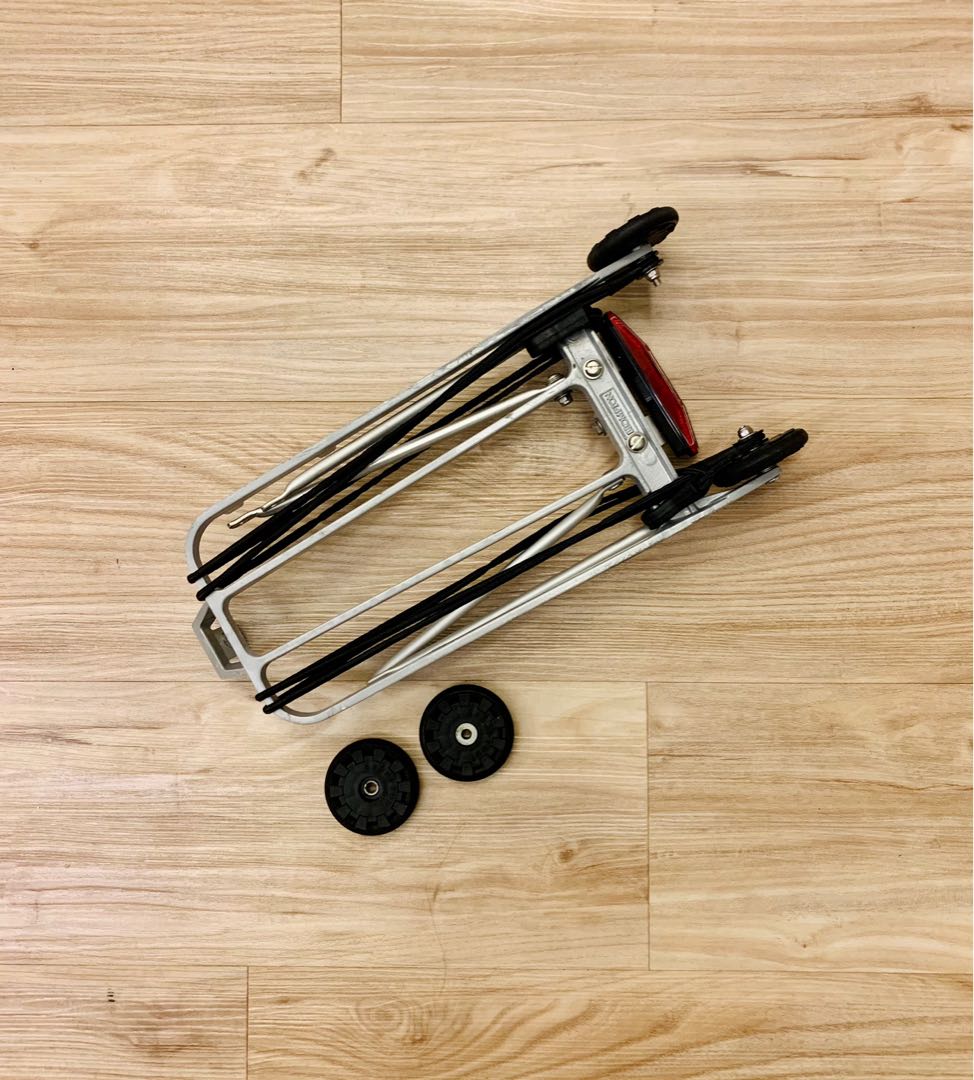 Brompton Rack - with EZ wheels, Sports Equipment, Bicycles & Parts ...