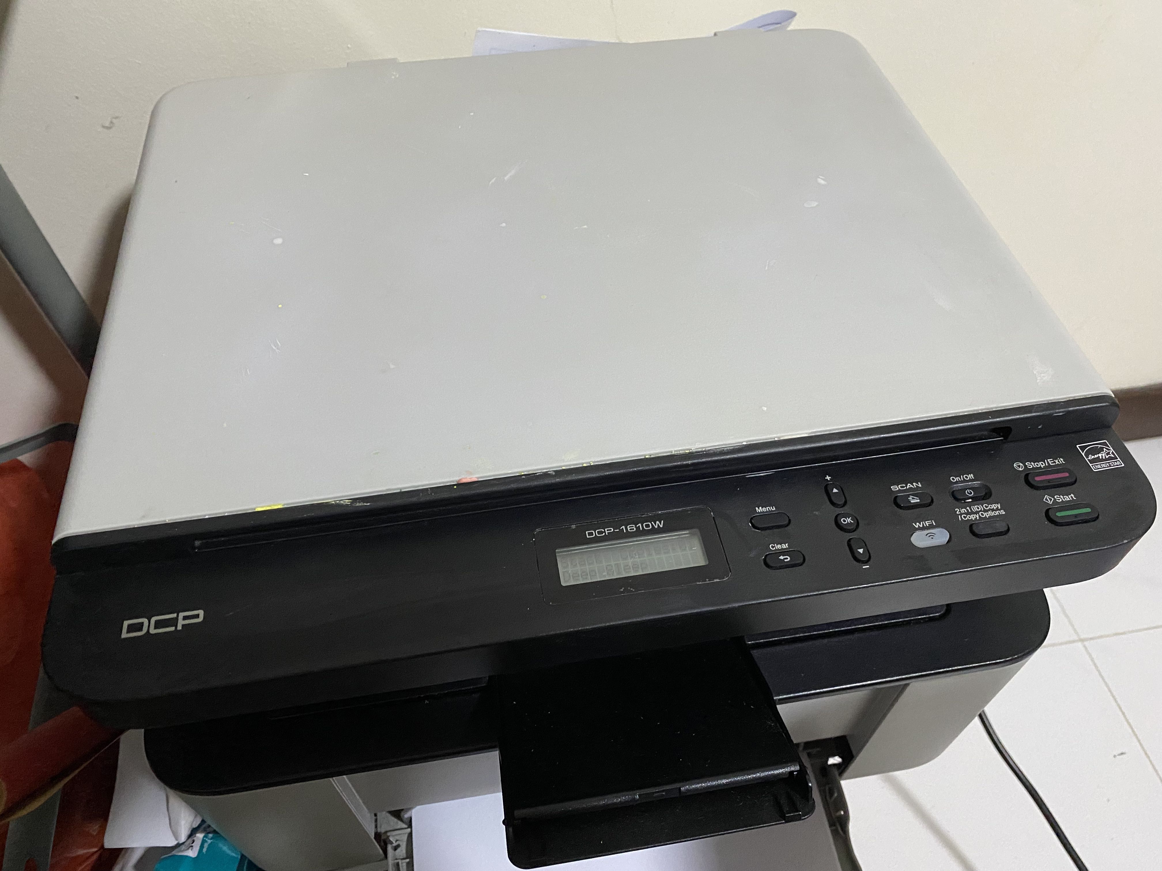 Brother Printer DCP-1610W, Computers & Tech, Printers, Scanners ...