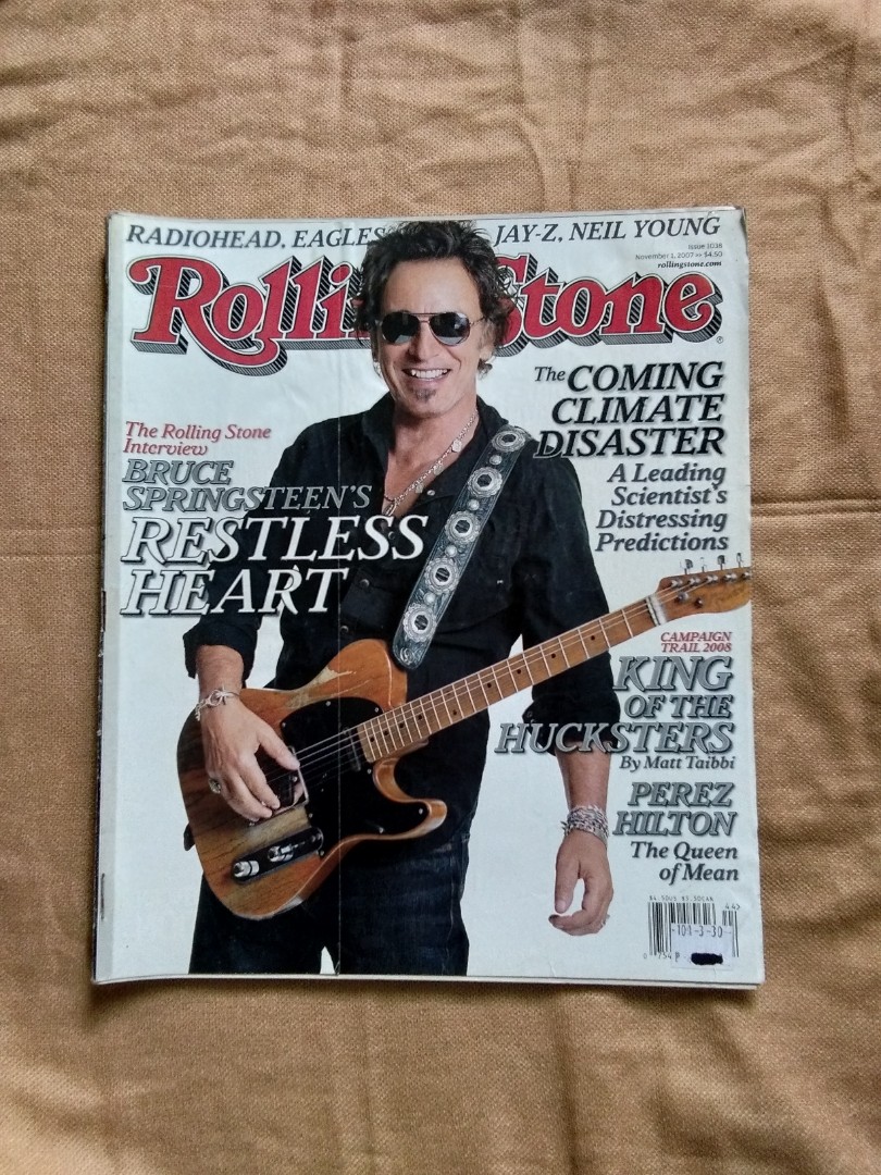 Bruce Springsteen Rolling Stone Magazine 2007, Hobbies & Toys, Books ...