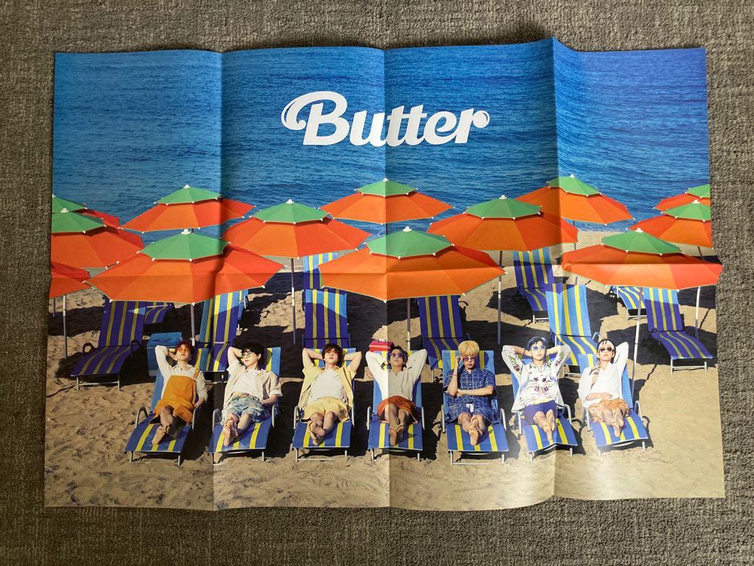BTS Butter Official Poster on Carousell