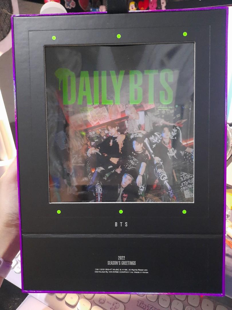 BTS Seasons Greetings Outbox and Photobook, Hobbies & Toys, Memorabilia ...