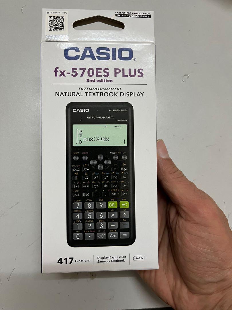 Casio Fx570es plus scientific calculator brand new for sale, Mobile ...