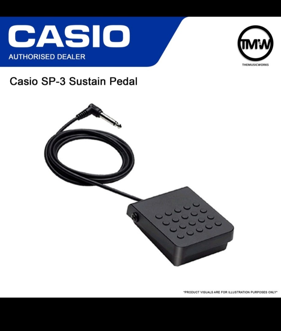 Casio SP - 3 Pedal, Hobbies & Toys, Music & Media, Musical Instruments ...