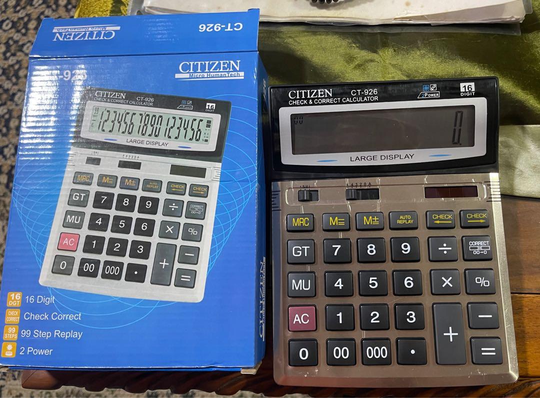 Citizen Calculator 16 Digit, Computers & Tech, Office & Business ...