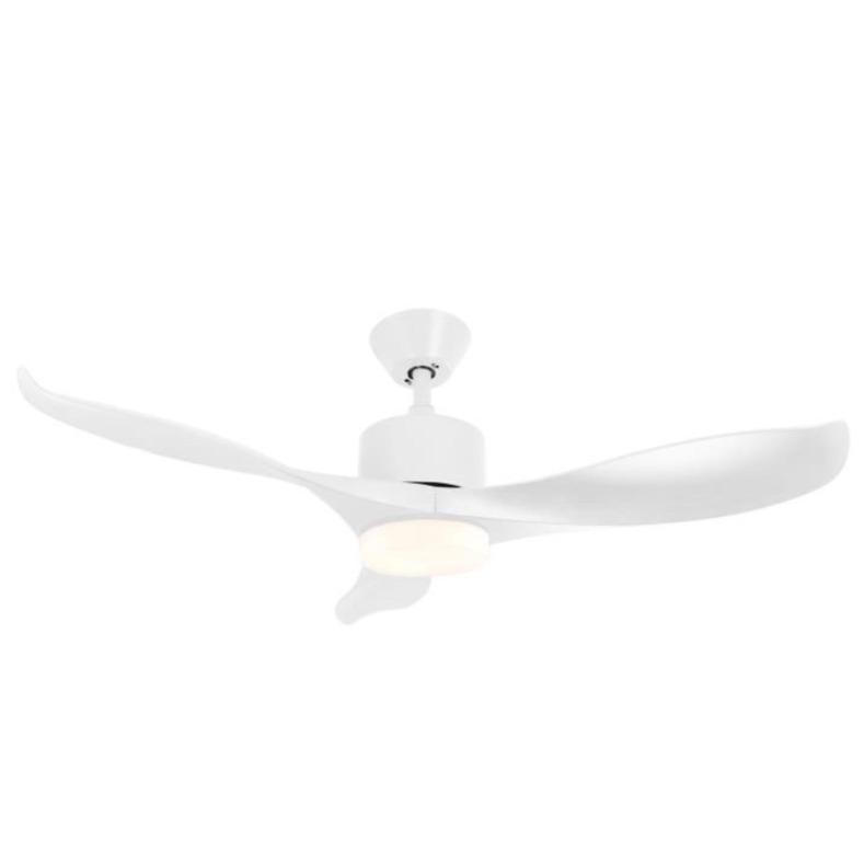 Decco Adelaide DC Ceiling Fan With 24W 3 Tone Dimmable LED Light Kit ...