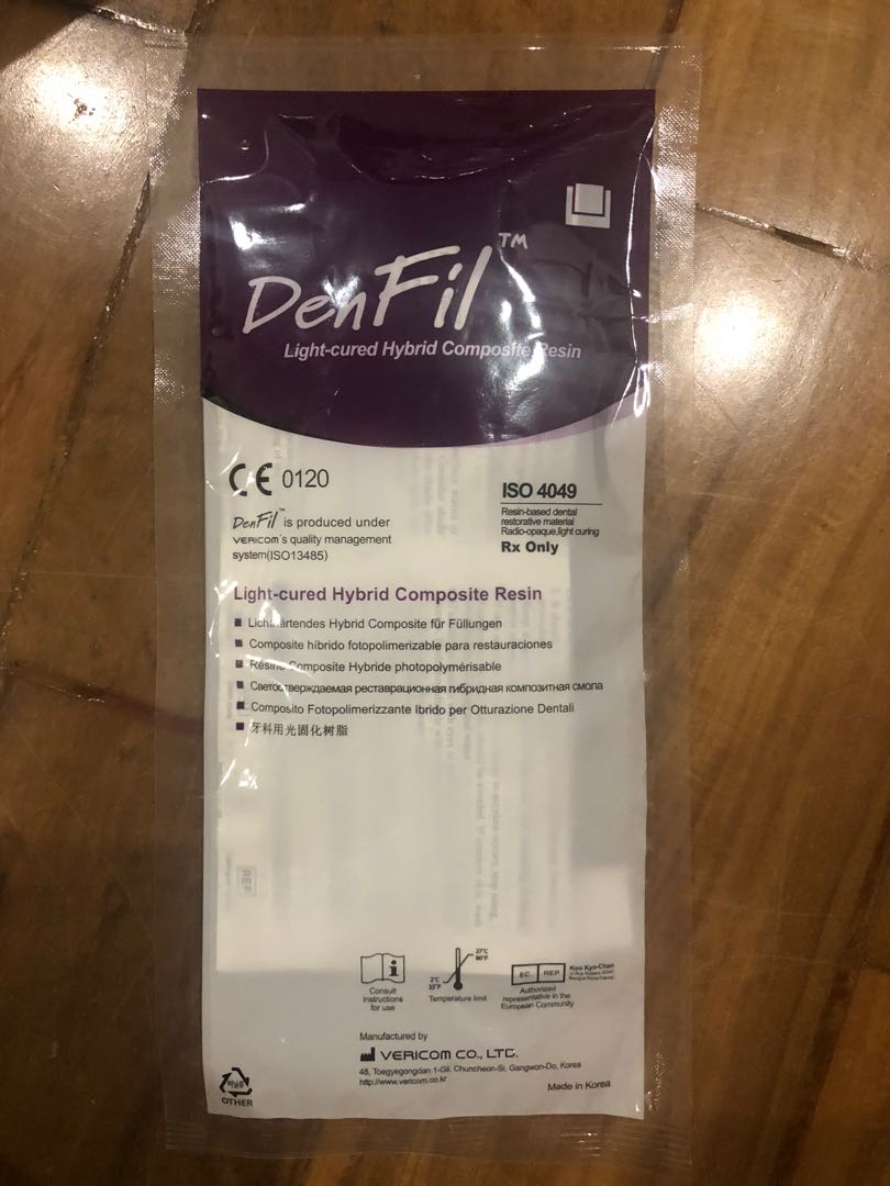 Denfil composite A2, Health & Nutrition, Medical Supplies & Tools on ...