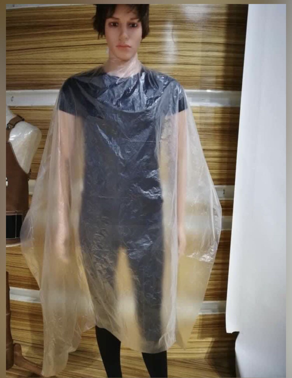 Disposable cape, Men's Fashion, Coats, Jackets and Outerwear on Carousell