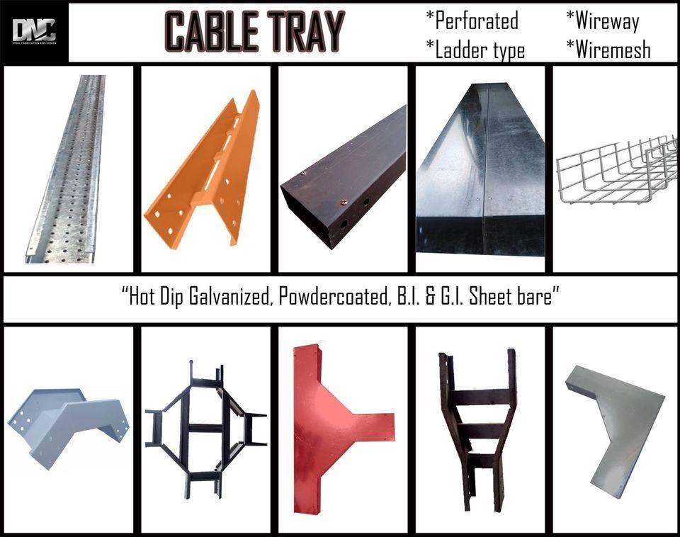 DNC STEEL FABRICATION AND DESIGN Cable Trays Wireway and Ladder type ...