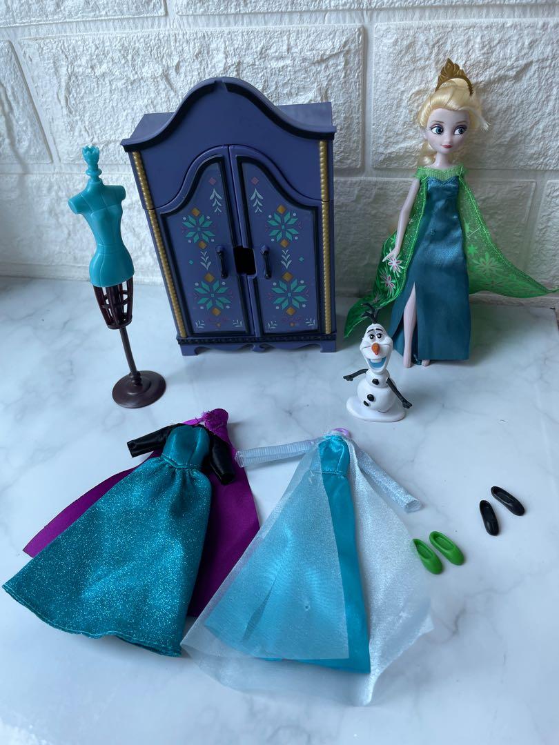 Elsa Mini Doll Wardrobe set, Hobbies & Toys, Toys & Games on Carousell