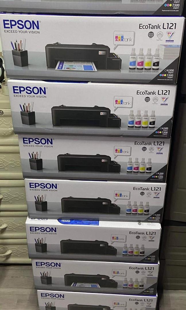 Epson L121 single function printer with original ink, Computers & Tech, Printers, Scanners ...