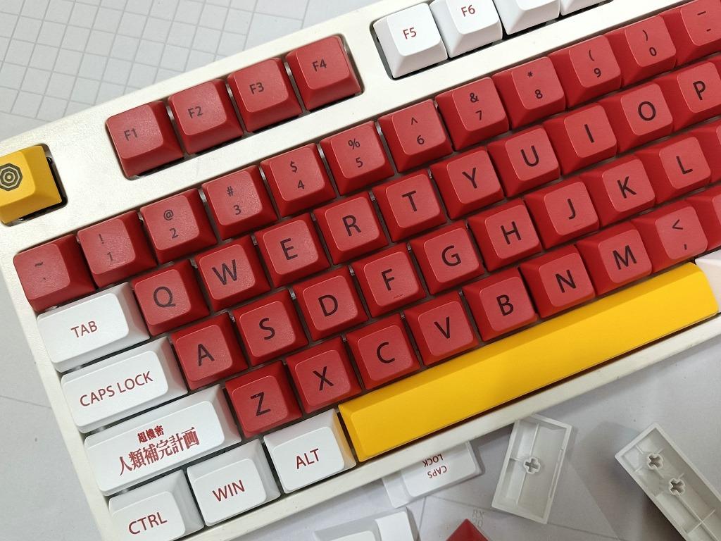 Evangelion 02 XDA Keycap set, Computers & Tech, Parts & Accessories ...