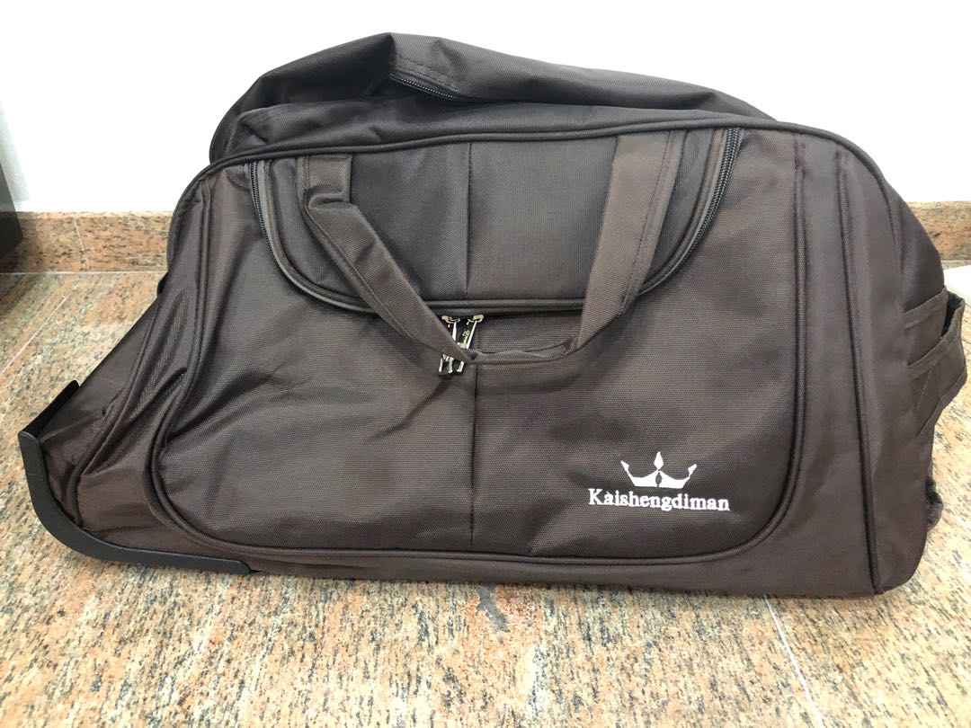 Fabric Trolley Bag, Hobbies & Toys, Travel, Luggage on Carousell