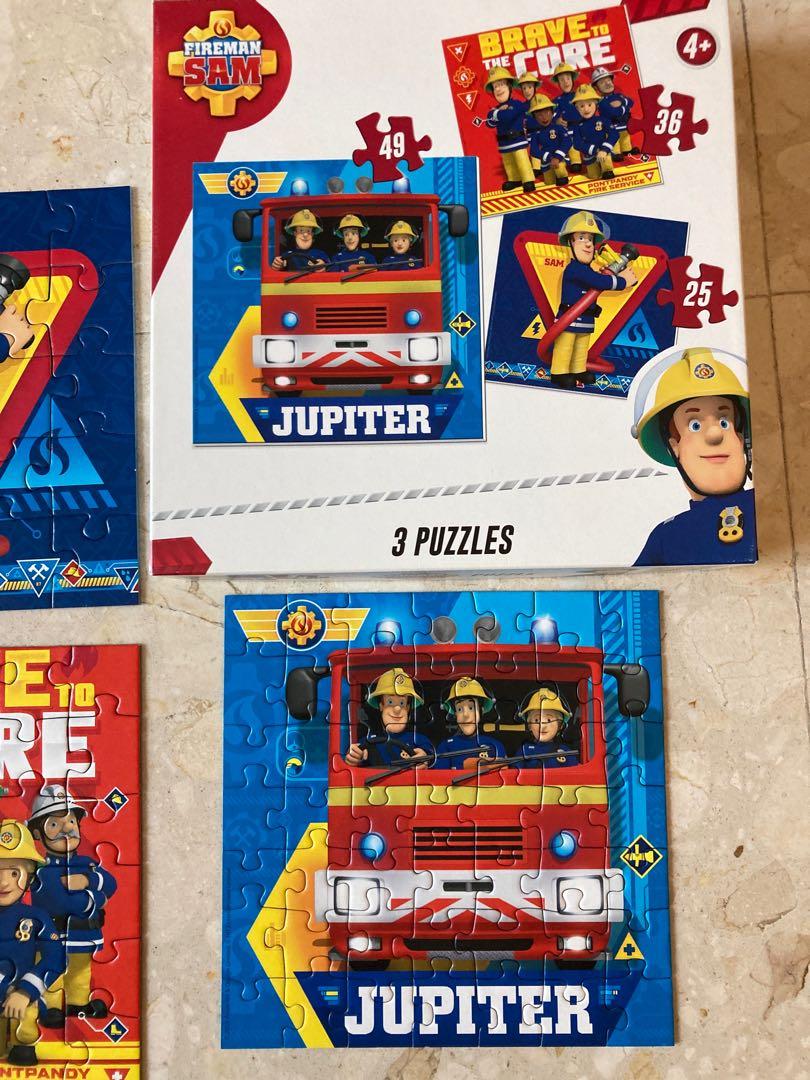 Fireman Sam puzzles, Hobbies & Toys, Toys & Games on Carousell