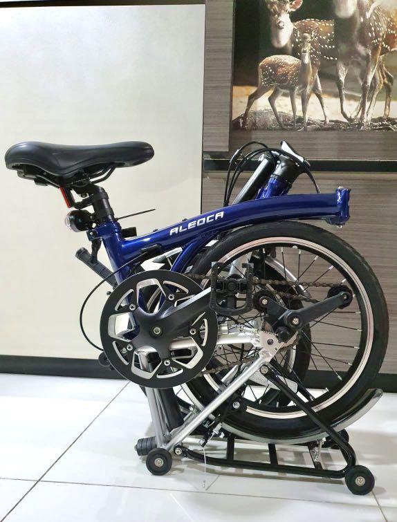 Foldable (3-fold) Bike in Navy Blue (Aleoca), Sports Equipment ...