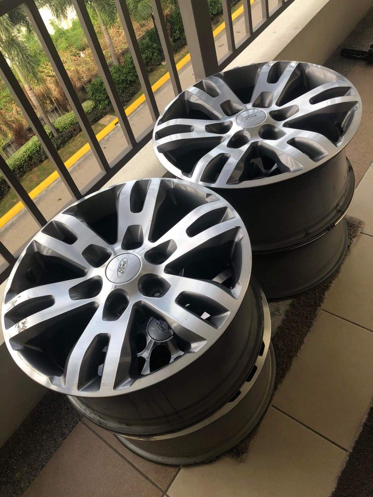 Ford Everest Gen4 StockMag Wheels only with brand new Spacers., Car ...