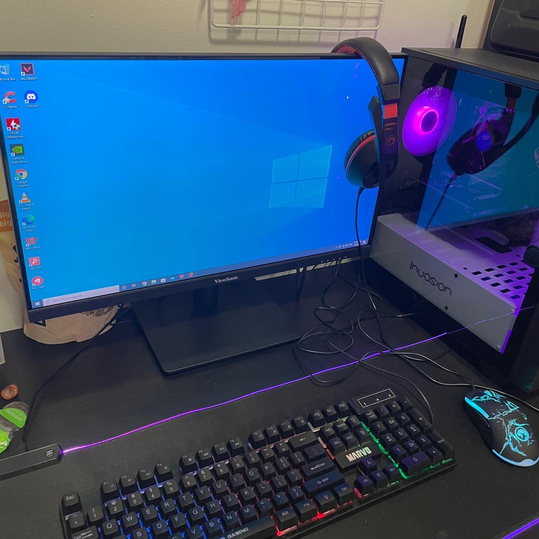 gaming pc full set, Computers & Tech, Desktops on Carousell
