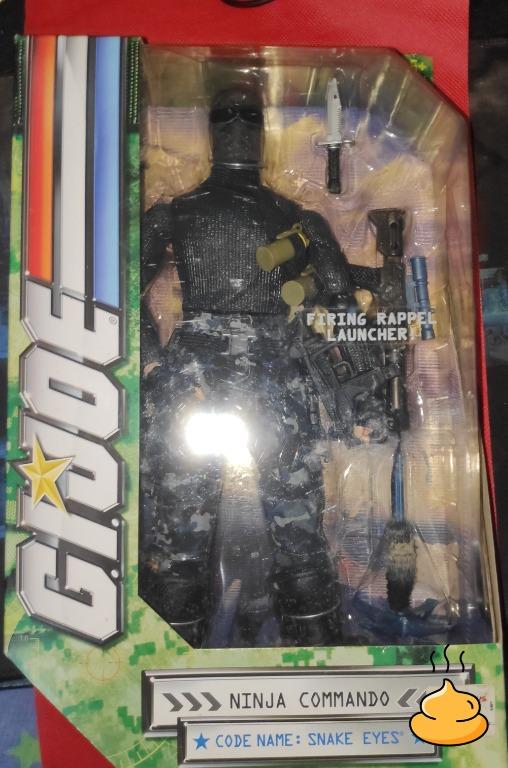 GI JOE 12 Inches Ninja Commando Snake Eyes MISB, Hobbies & Toys, Toys ...