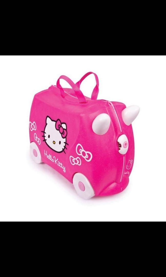 Hello Kitty & Blue Trunki, Hobbies & Toys, Travel, Luggage on Carousell