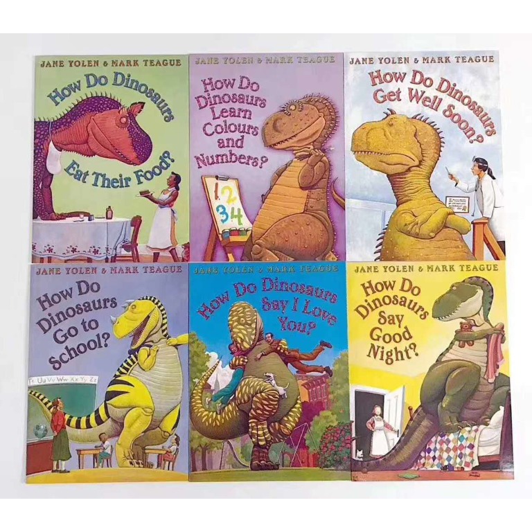 How Do Dinosaurs collection (Set of 6 Books) POINT READABLE, Hobbies ...