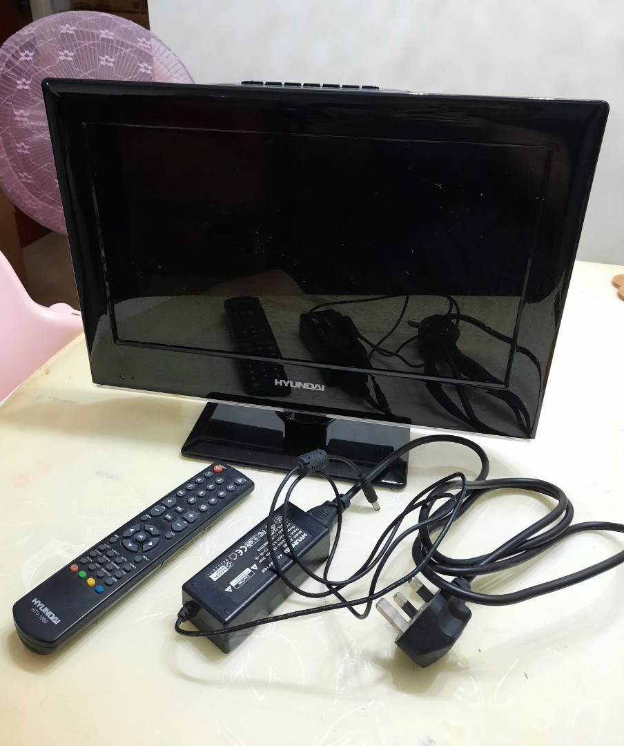 Hyundai 14 inch LED Television (HTV-1689), TV & Home Appliances, TV ...