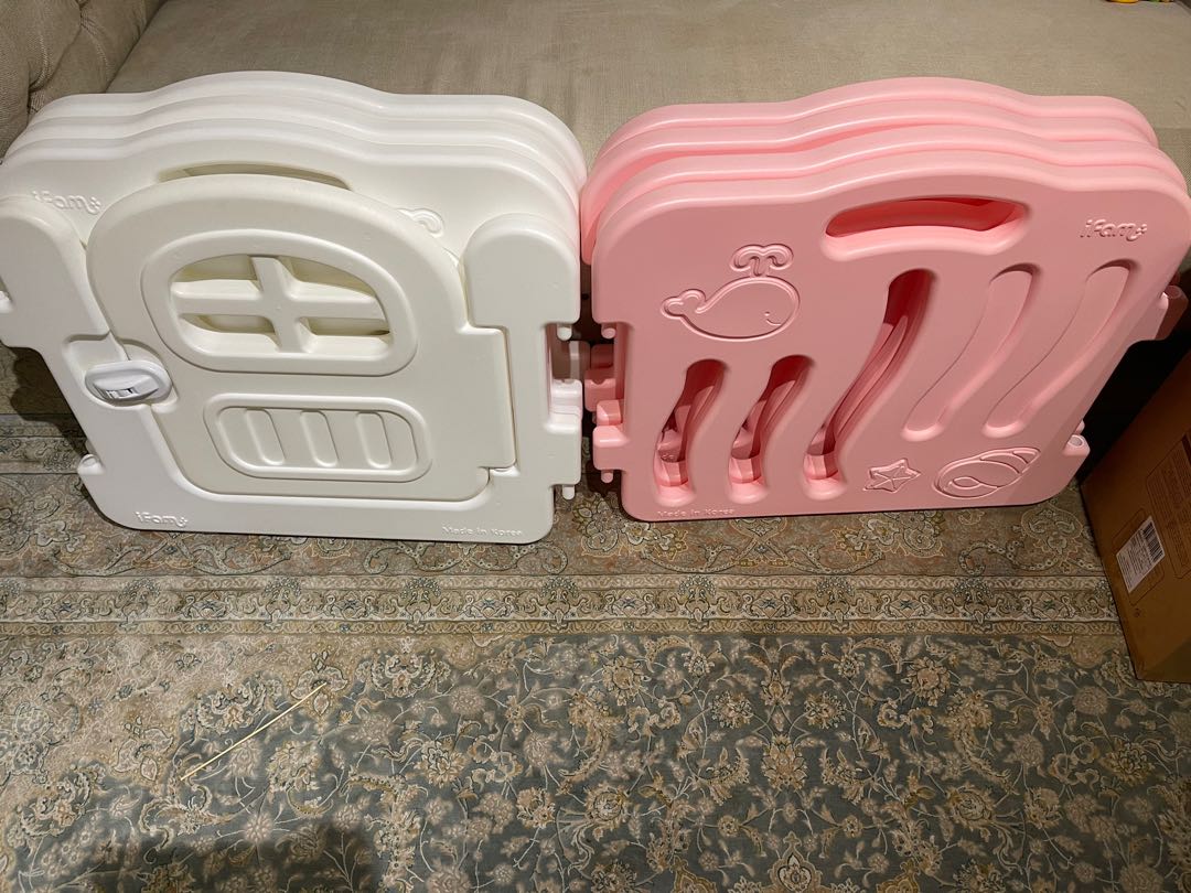 Ifam Shell 8-piece Playpen, Babies & Kids, Baby Nursery & Kids ...