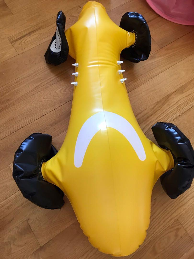 Inflatable race car swim float, Hobbies & Toys, Toys & Games on Carousell