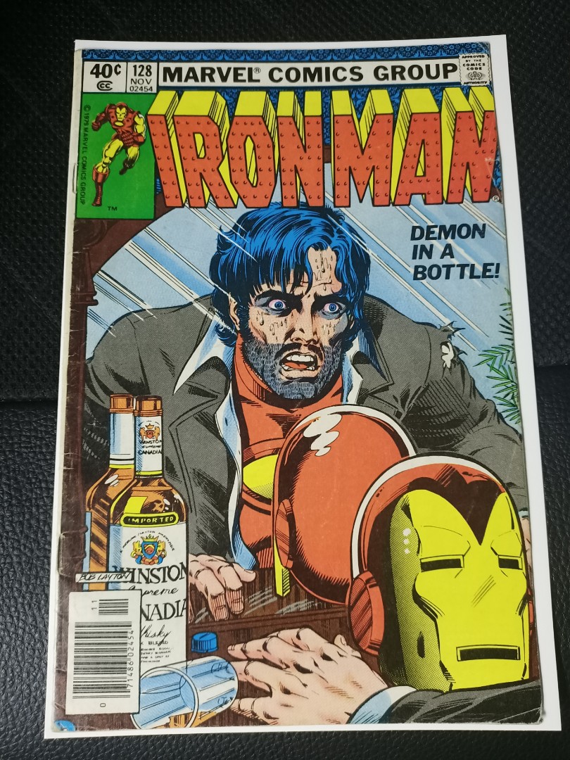 Iron man #128 demon in a bottle, Hobbies & Toys, Books & Magazines ...