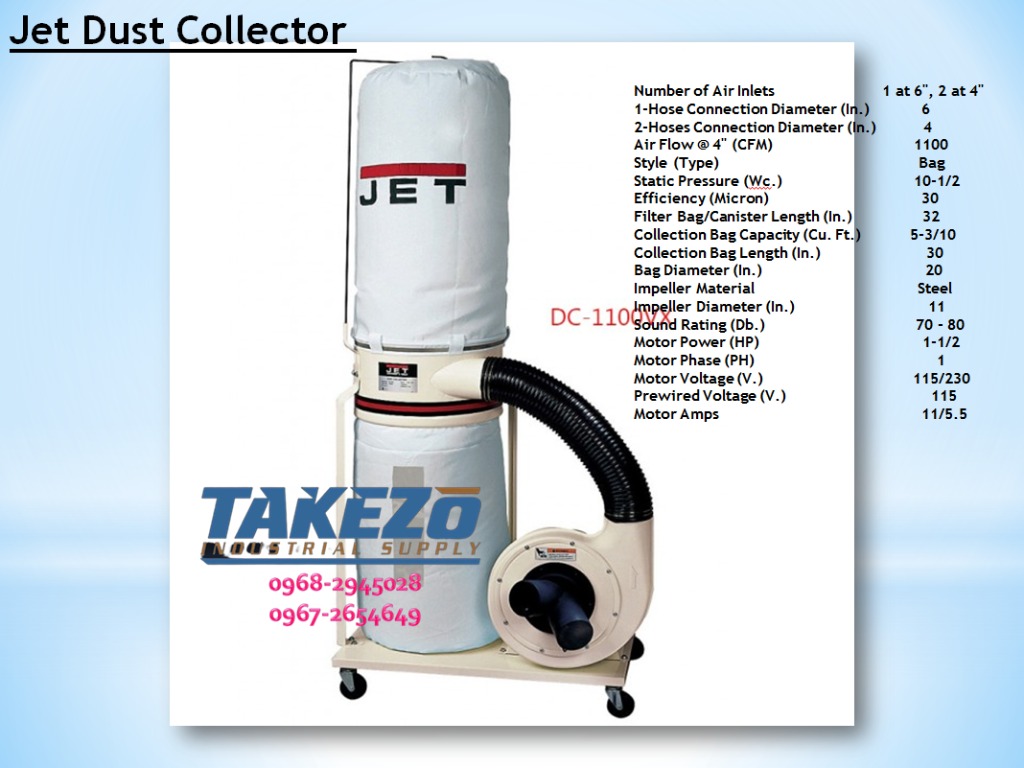 JET DUST COLLECTOR, Commercial & Industrial, Industrial Equipment on ...