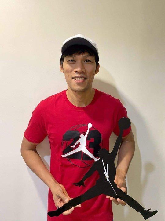 Jumpman 950 & swoosh clock 850, Furniture & Home Living, Home Decor ...