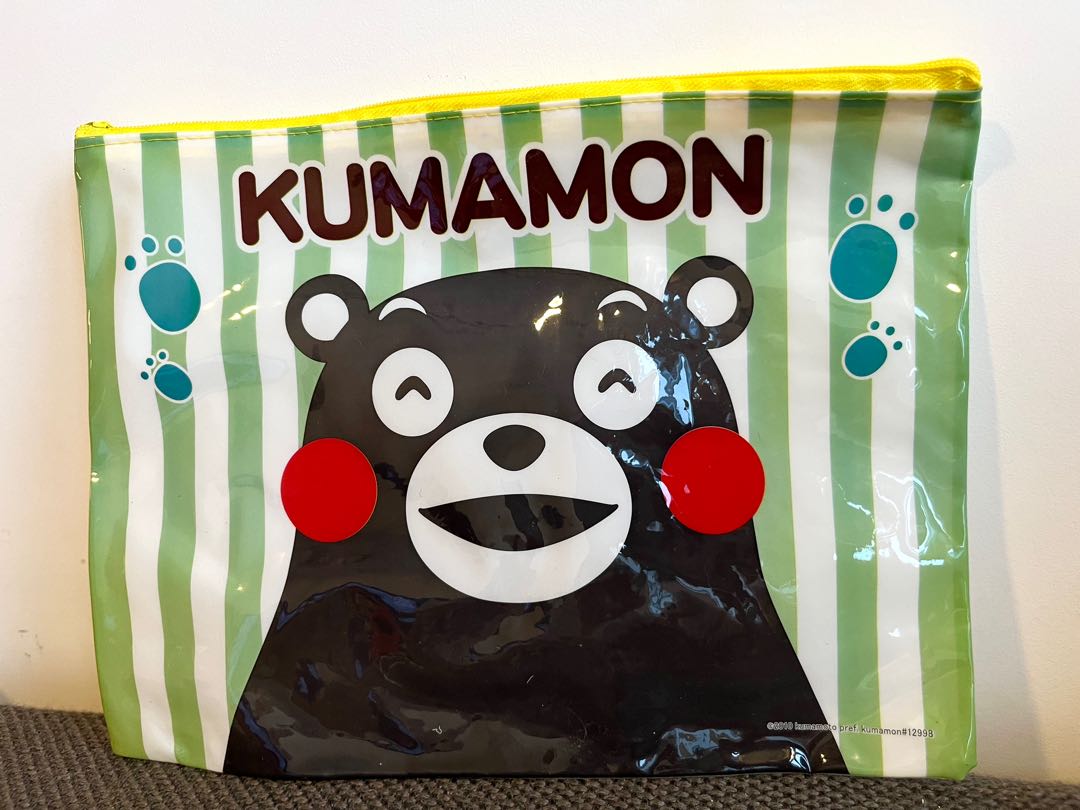 Kumamon Large Pouch, Hobbies & Toys, Stationery & Craft, Stationery ...