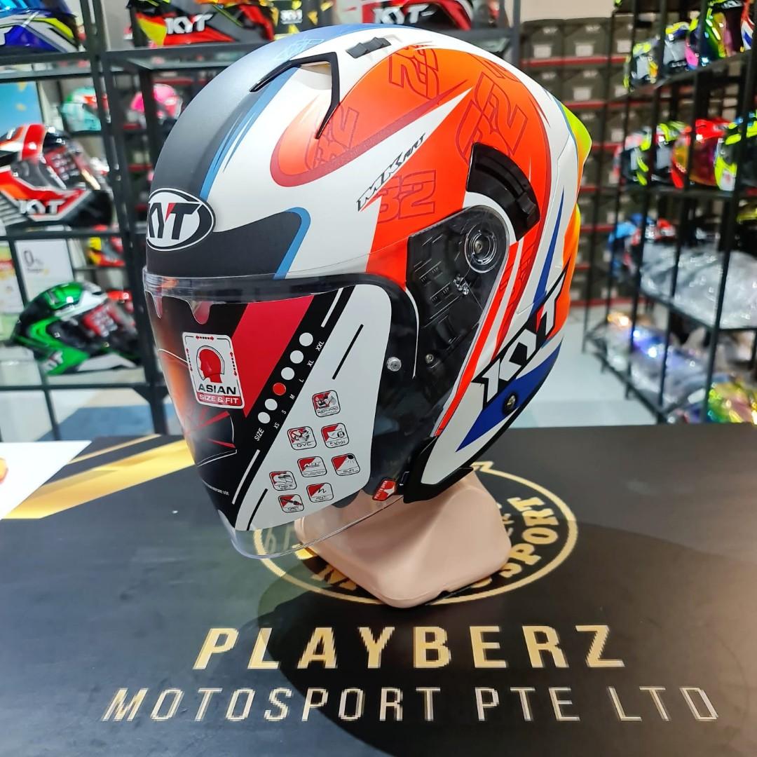 KYT NFJ MATT ISAAC VINALES HELMET, Motorcycles, Motorcycle Apparel on ...