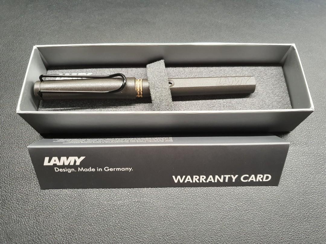 Lamy Safari Fountain Pen Extra Fine (Charcoal/Umbra), Hobbies & Toys ...