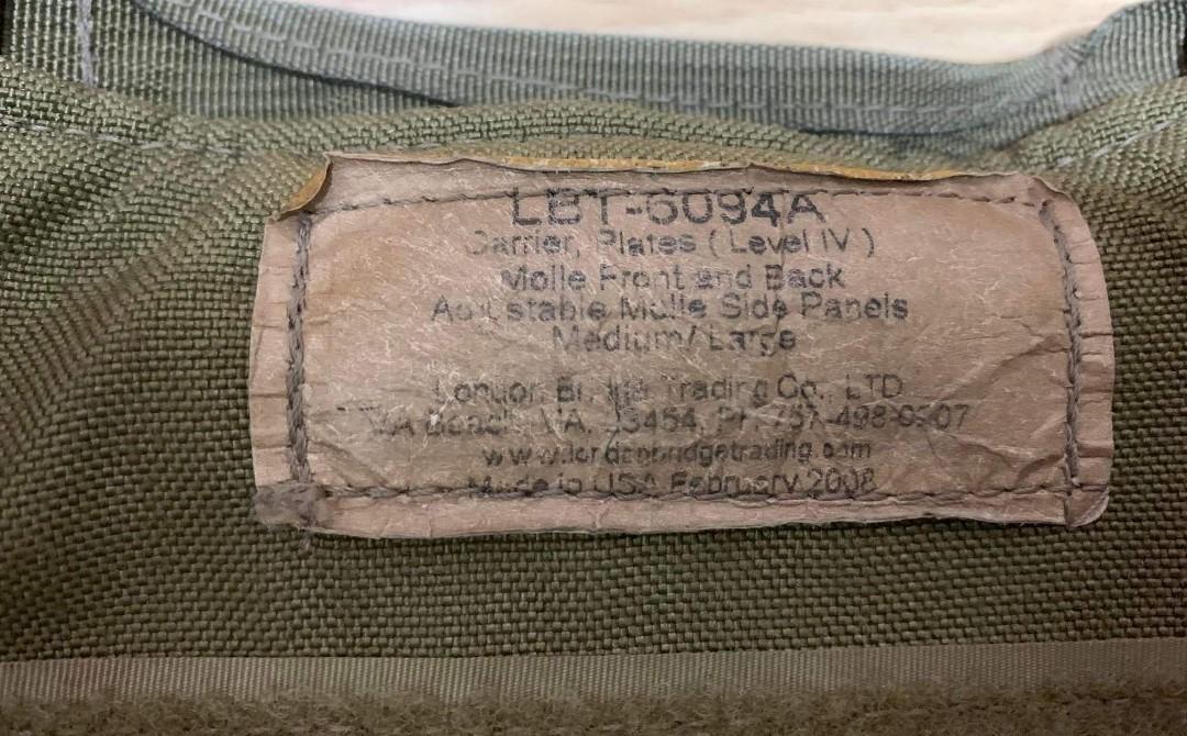 LBT 6094A old gen, Sports Equipment, Sports & Games, Combat Sports on ...