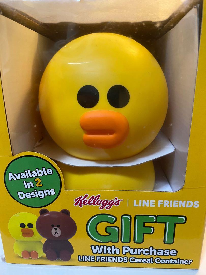 LINE Sally Cereal Container, Hobbies & Toys, Memorabilia & Collectibles ...