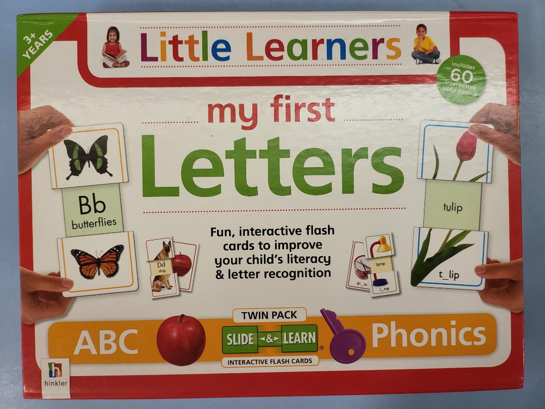 Little Learners My First Letters ABC/Phonics (slide and learn ...